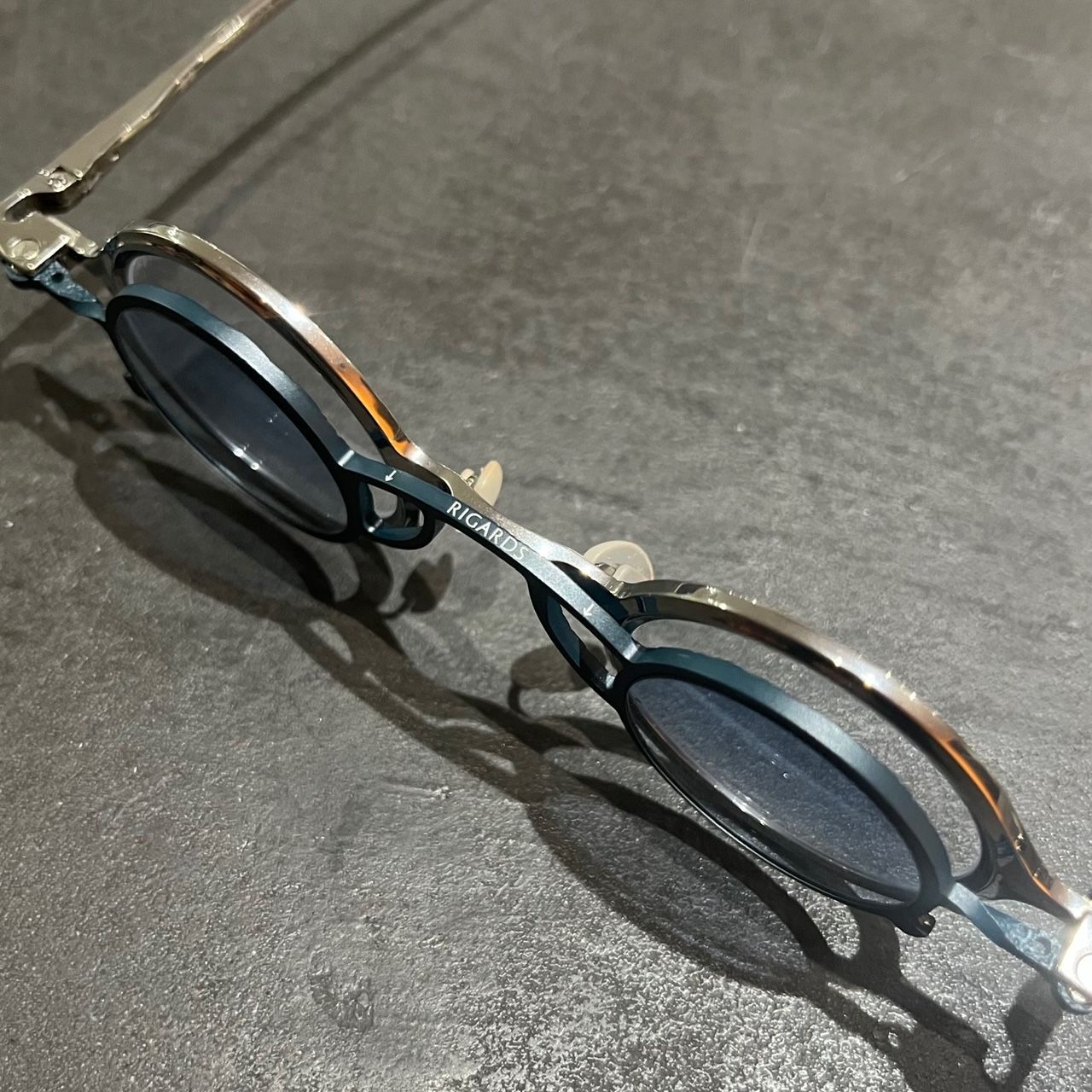 美品 RIGARDS ZIGGY CHEN Copper round sunglasses RG1911TI リガーズ ジギーチェン サングラス メガネ ジギーチェーン 62381A1 - メルカリ