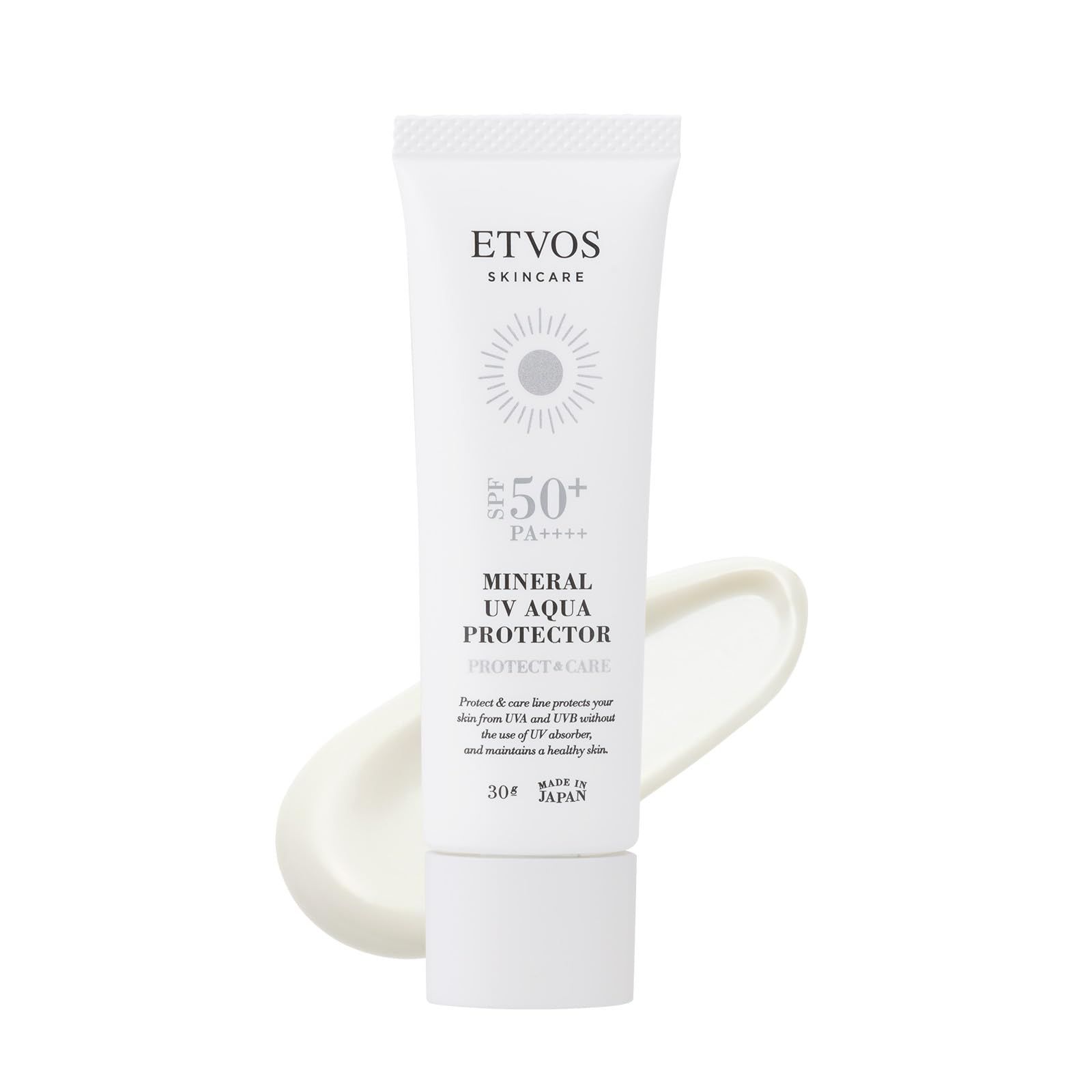 新品 ETVOS(エトヴォス) ミネラルUVアクアプロテクター SPF50+ PA++++ 30g (日焼け止め 化粧下地 崩れ防止 紫外線吸収剤フリー) - メルカリ