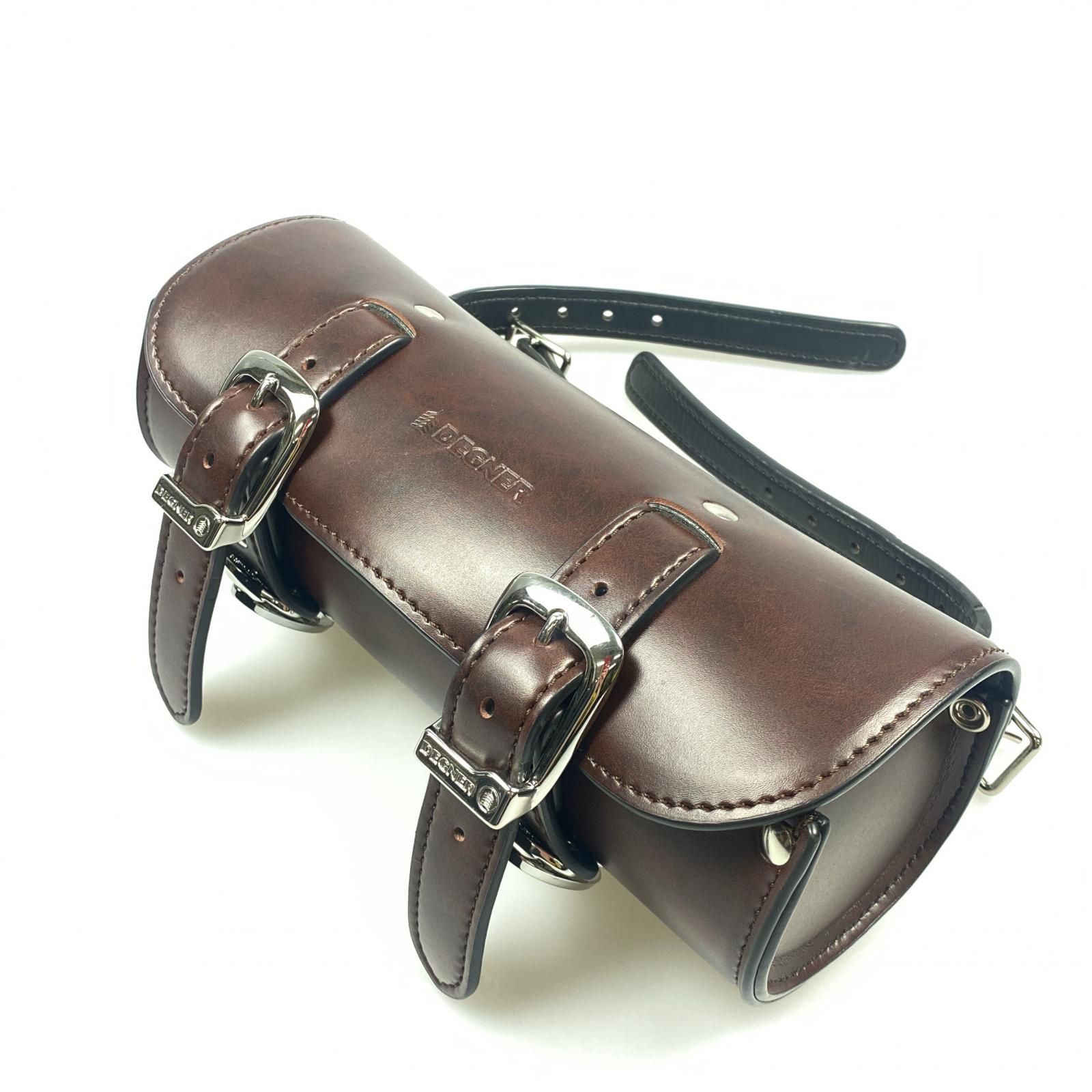 【姫路東店】 中古 DEGNER | デグナー その他バッグ シンセティックレザーツールバッグ DTB-1 ブラウン 【121】 - メルカリ