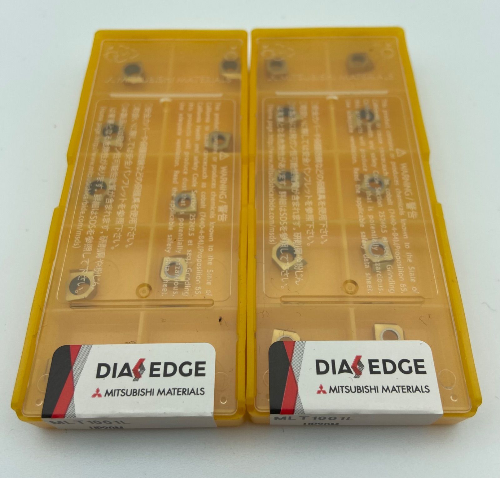三菱マテリアル 旋盤チップ MLT1001L UP20M 2箱セット - メルカリ