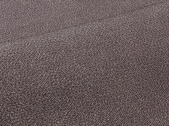 平和屋着物▽小紋 単衣 縞 黒地 洗える着物 AAAU8640fy