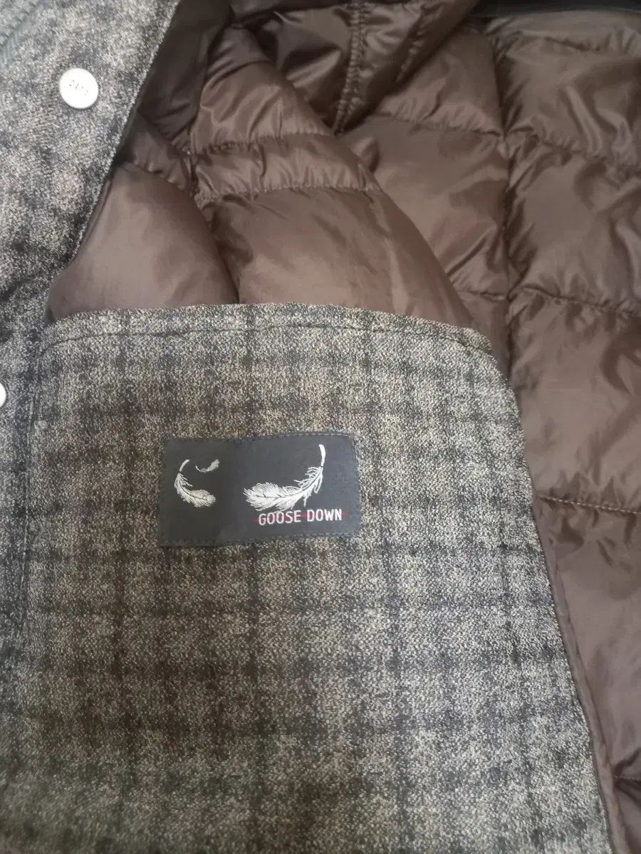 DAKS シャツ型 グースダウンジャケット 100 - メルカリ