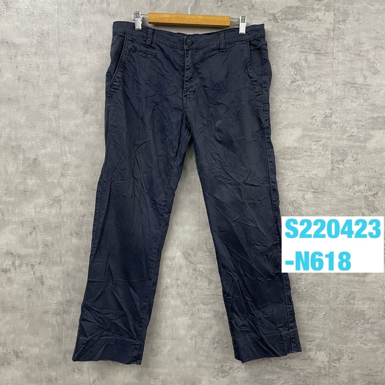 POLO Ralph Lauren ネイビー ジップフライ チノパンツ 44 実寸W34in USA 輸入 古着 S220423-N618 - メルカリ