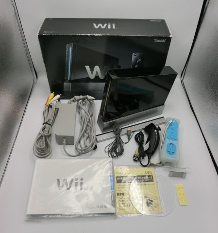 【TAKA11-02】☆ニンテンドー Wii本体 黒 リモコンジャケット付き ハード ブラック ジャンク品 - メルカリ