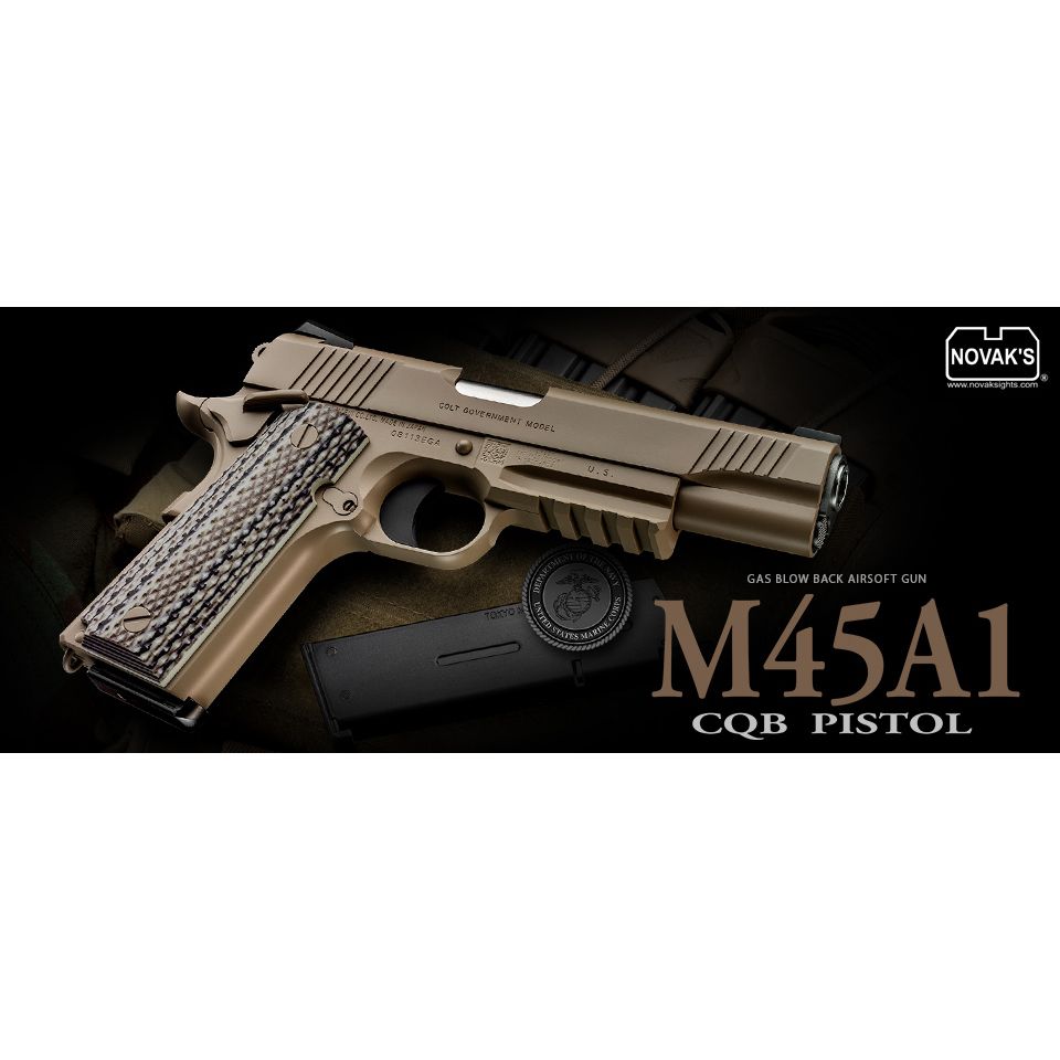 東京マルイ ガスブローバック COLT M45A1 CQBピストル 米海兵隊 MARSOC 1911 18歳以上 - メルカリ