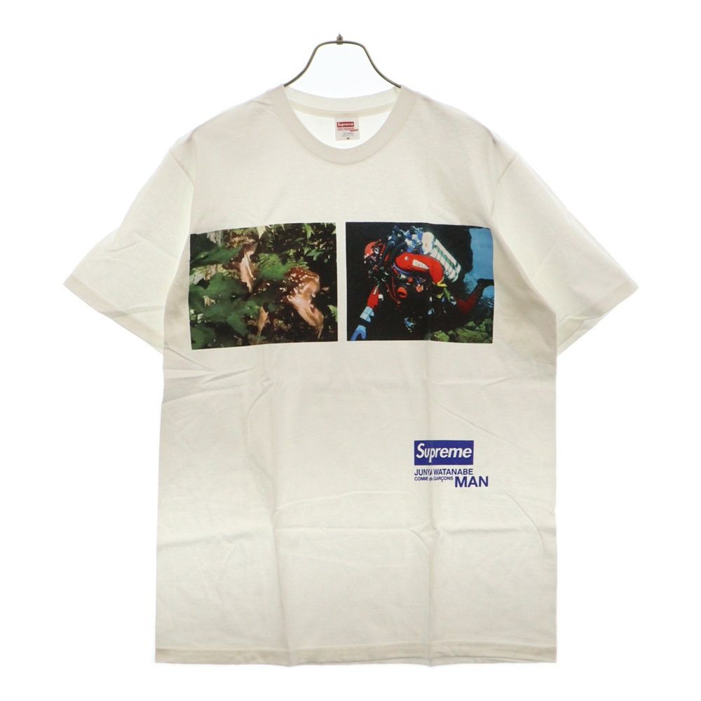 SUPREME (シュプリーム) 21AW ×JUNYA WATANABE COMME des GARCONS MAN Nature Tee ジュンヤワタナベマン フォトプリント ネイチャー ...