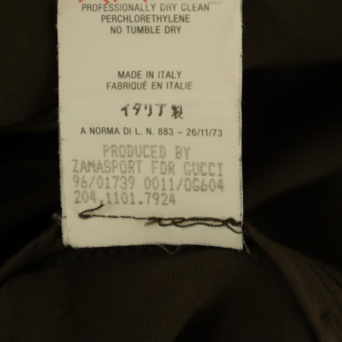 GUCCI グッチ イタリア製 ノースリーブ ワンピース カーキ レディース