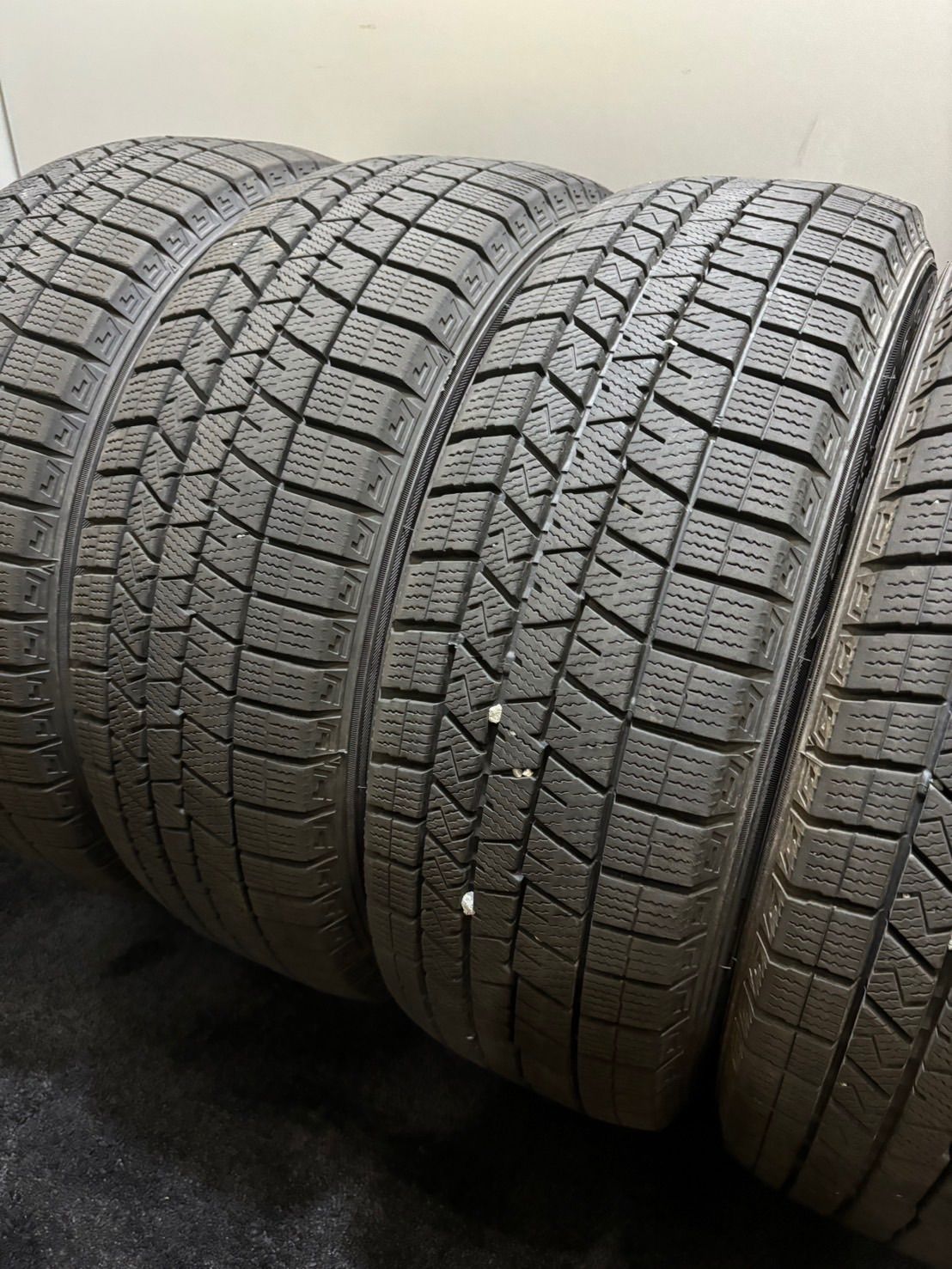 ★185/60R15 DUNLOP/WINTER MAXX WM03 21年製 スタッドレス バリ山 4本 ダンロップ ウィンターマックス アクア フィット ポルテ(3-G854) - メルカリ