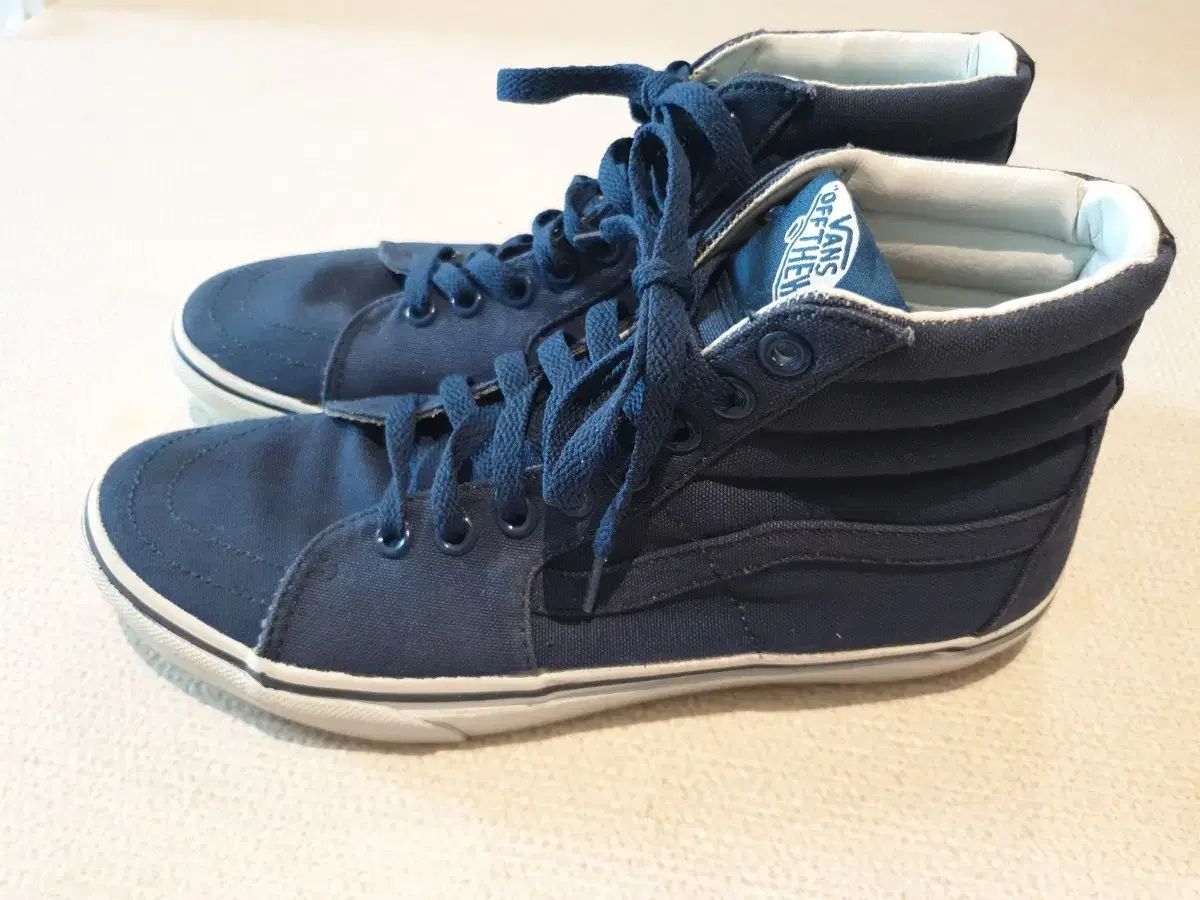 【雷市場（ポンジャン）商品韓国直送】 265 VANS(バンズ) ハイ ブルー - メルカリ