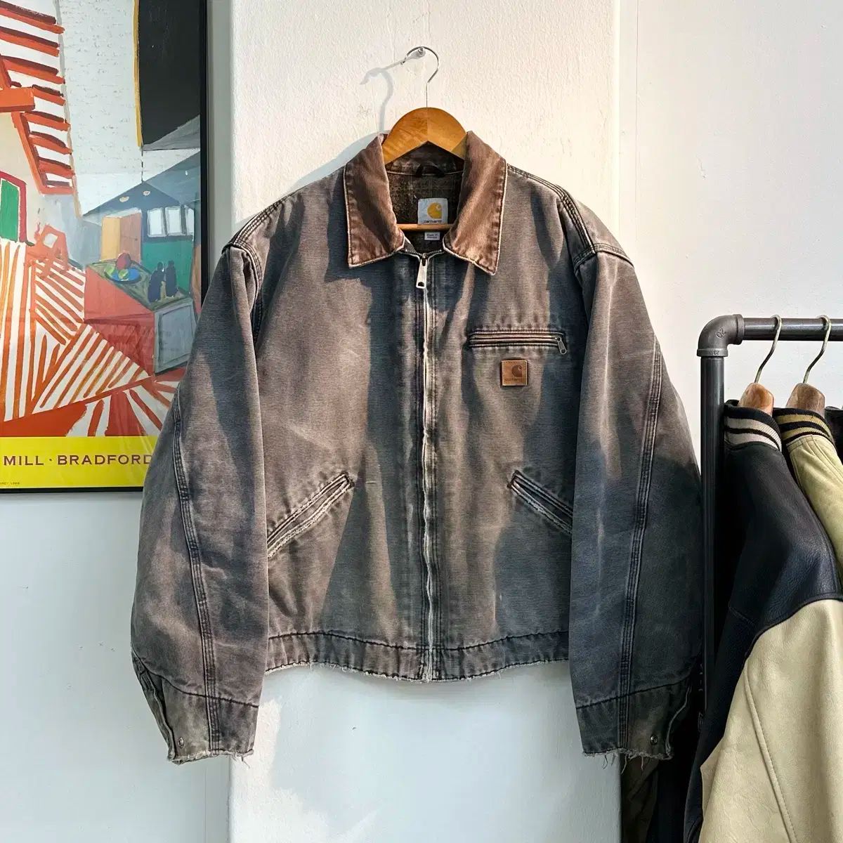 【雷市場（ポンジャン）商品韓国直送】 Carhartt(カーハート) デトロイトジャケット ジャケット J97 BLK XL ー R - メルカリ