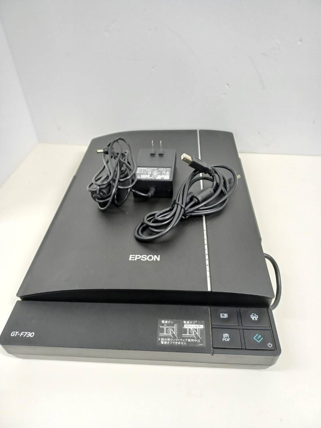 エプソン/EPSON A4フラットベッドスキャナー GT-F730 - メルカリ