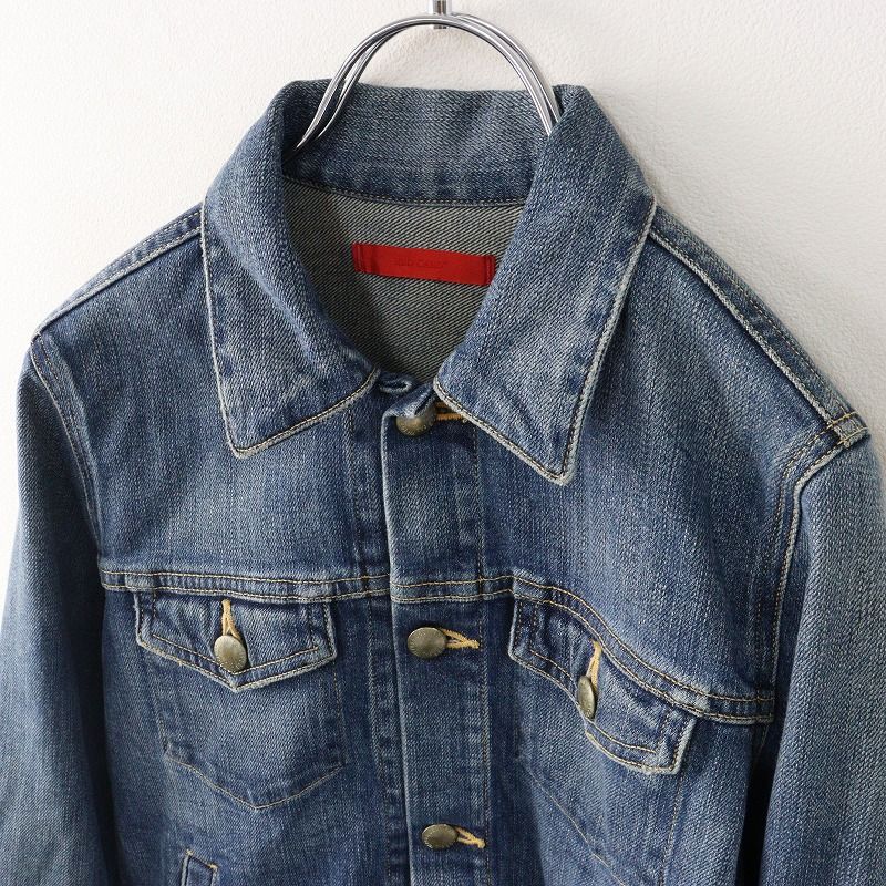 レッドカード RED CARD Theater ストレッチコットン デニムジャケット 0 インディゴブルー┃Gジャン ブルゾン ジャンパー ...