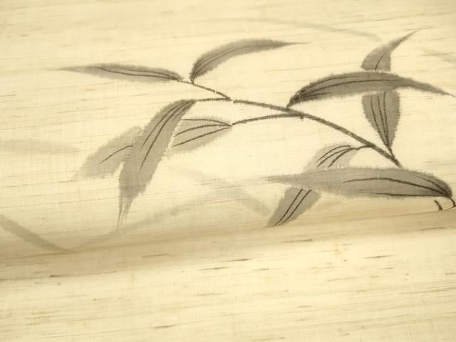 平和屋着物＊夏物 八寸名古屋帯 麻の葉文様 一斤染色 DAAY8269cm 平和