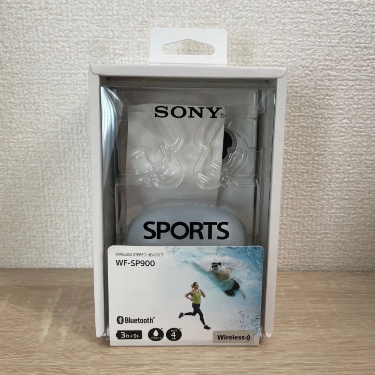新品未使用品 修理済み SONY ワイヤレスステレオヘッドセット WF-SP900 ホワイト - Noir shop - メルカリ
