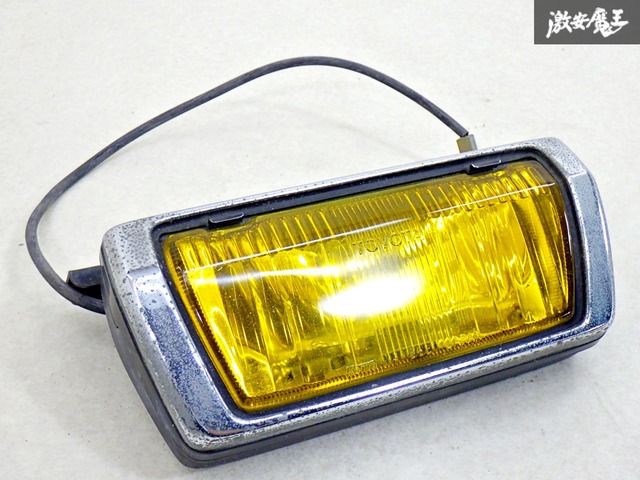 【希少！】トヨタ 純正 オプション？ TA22 TA27 セリカ ダルマセリカ イエローフォグ ランプ 片側 TOYOTA KOITO 28 ...