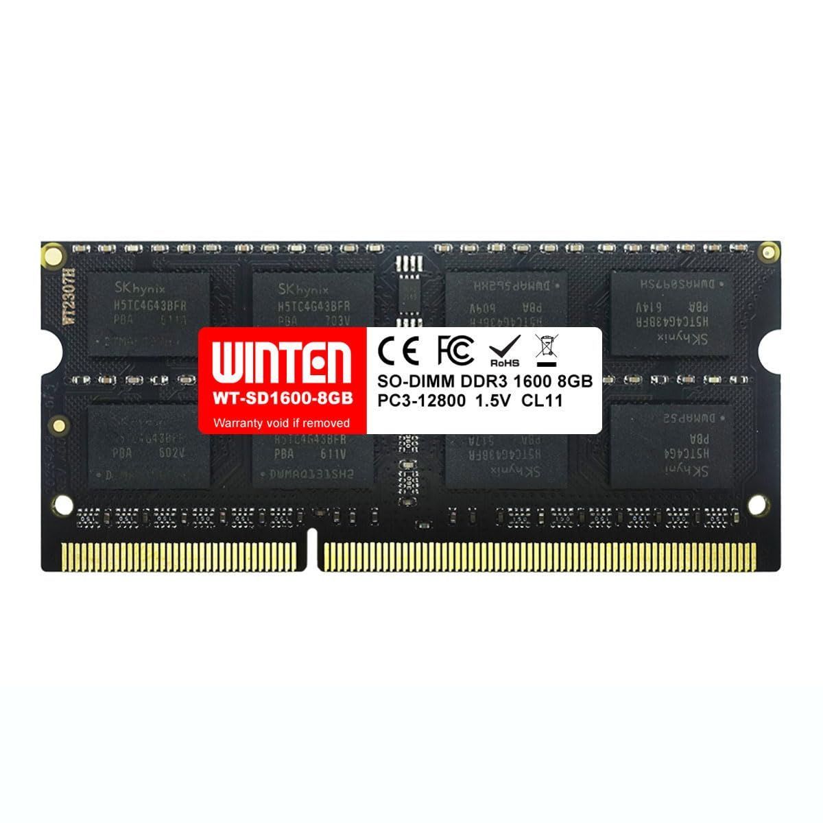 新品 1600 DDR3 PC3-12800 8GB 204Pin CL11 メモリ 1.5V DIMM 【5年 相性】 ノートPC用 SODIMM SDRAM 内蔵メモリー 増設メモリー ...