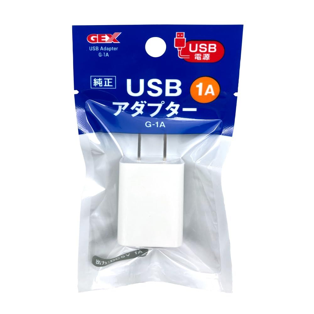 ジェックス GEX クリアLED USBアダプター G-1A フラッティ専用 LED用アダプター ブラック [1A] - メルカリ