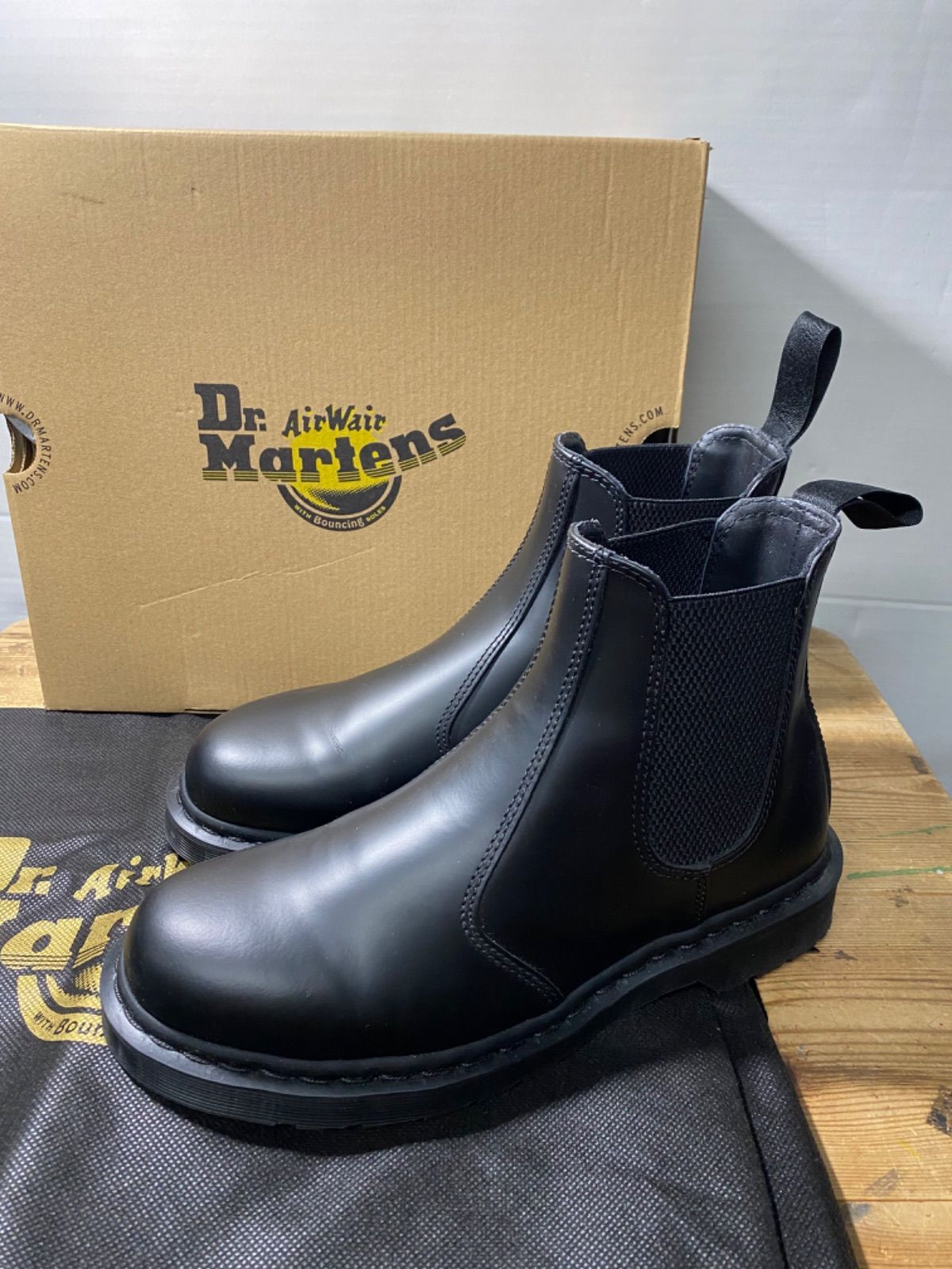 78.【美品】Dr.Martens チェルシーブーツ 2976/MONO UK8 - メルカリ