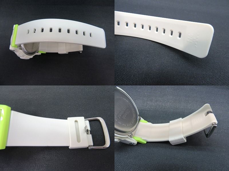 s23g-850k【中古】BABY-G ベビージー CASIO カシオ 腕時計 BGA-180-7B2JF 5381 ホワイト - メルカリShops