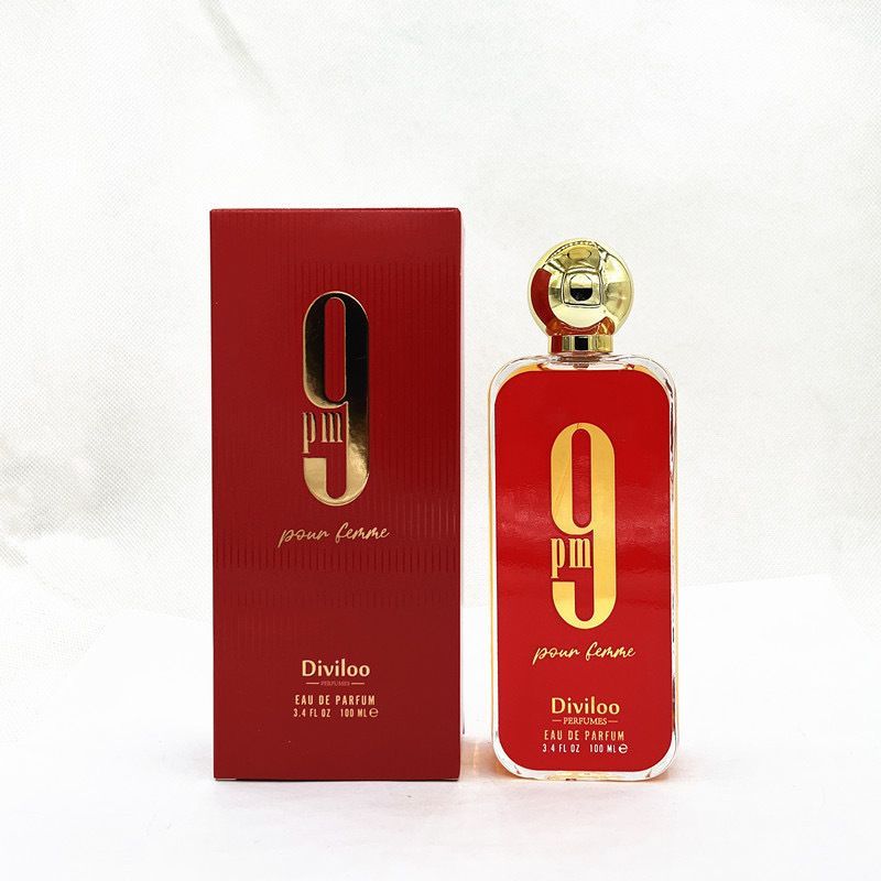 100ML Afnan/Diviloo 9pm 3.4 oz / 100ml Eau De Parfum For Men New IN BOX ...