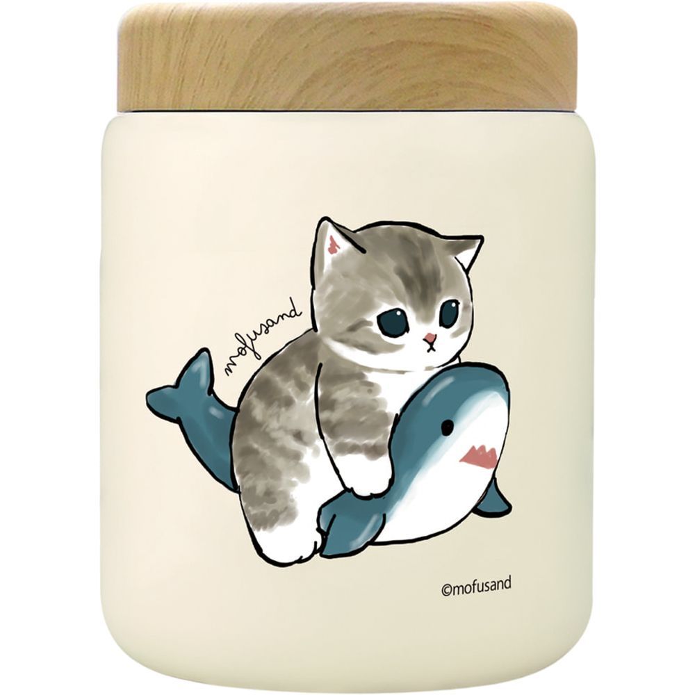 ☆ サメにゃん ☆ mofusand モフサンド ステンレススープポット 400ml スープポット 400ml mofusando モフサンド ステンレススープポット スープ スープジャー お ...