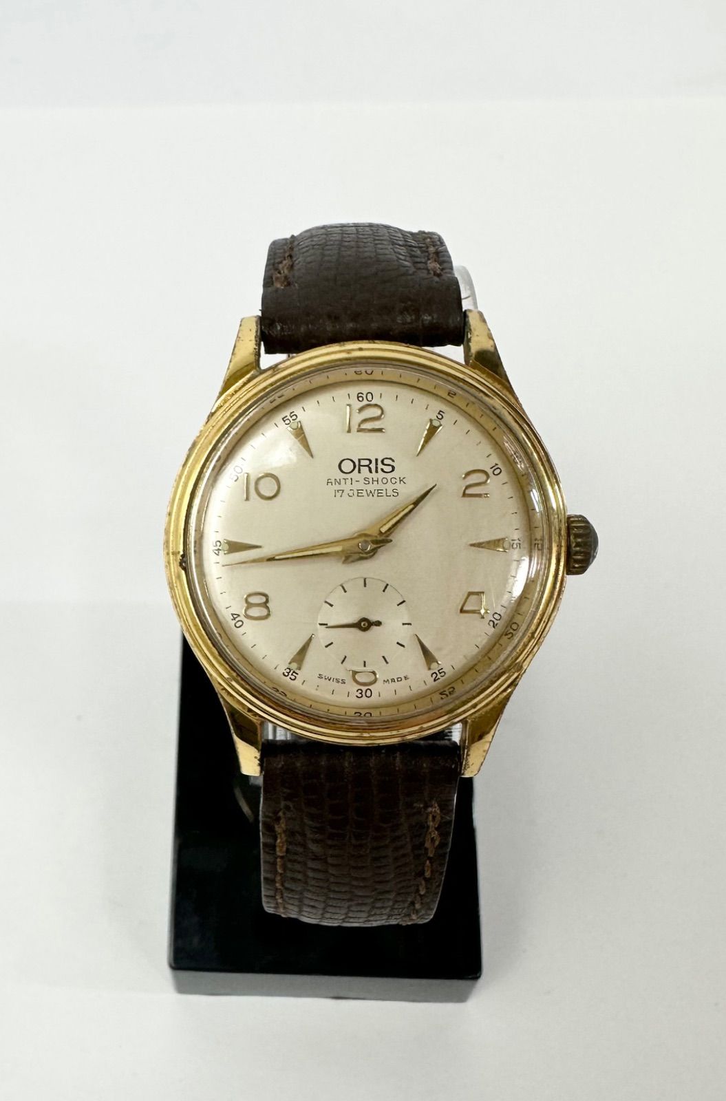 【中古品】ORIS 7312 オリス アンチショック スモールセカンド 17石 手巻き 腕時計SA - メルカリ