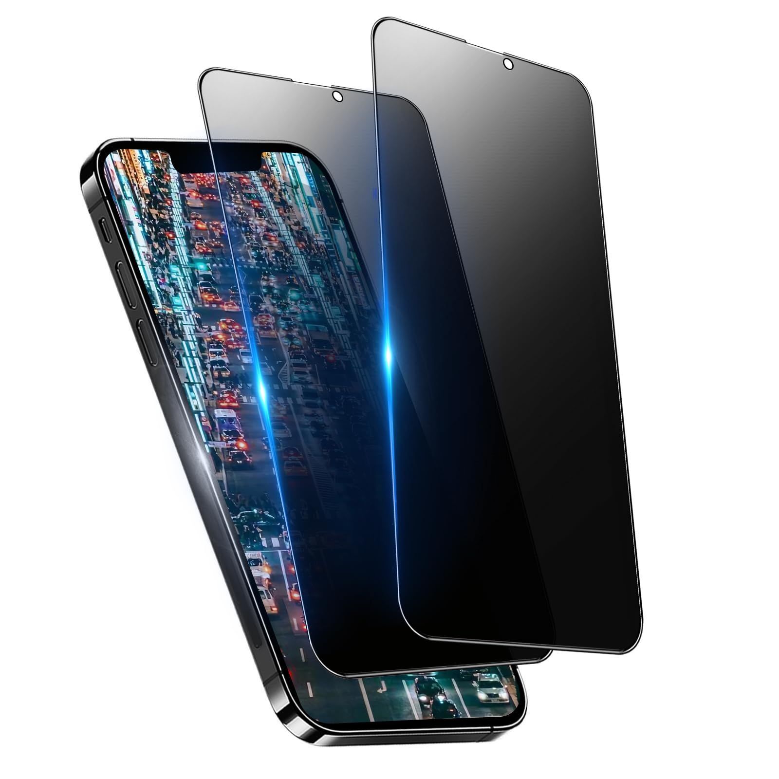 【在庫セール】用 ガラスフィルム iPhone14 Plus Max 用 フィルム 覗き見防止 Pro アイフォン13ProMax 用 /アイフォン14Plus iPhone13 用 液晶保護 ...