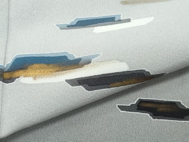 平和屋着物○京友禅作家 山科春宣 訪問着 霞文 金彩 正絹 逸品