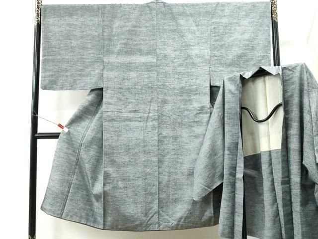 平和屋着物○男性 本場大島紬 アンサンブル 長羽織 100亀甲 総詰め 羽