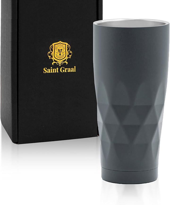 SaintGraal ビールジョッキ タンブラー 真空断熱 ステンレス ハイボール グラス 父の日 誕生日プレゼント 男性 ギフト 660ml(グレー) - メルカリ