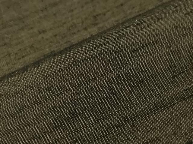 平和屋着物○男性 紬 アンサンブル 藍媚茶色 正絹 逸品 CAAT0564dy