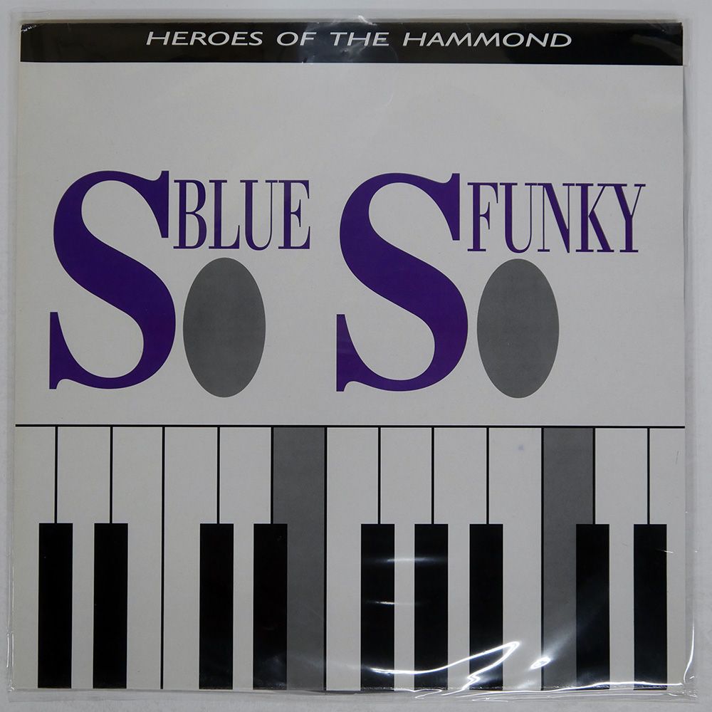 英 UK盤 VA/SO BLUE SO FUNKY (HEROES OF THE HAMMOND)/BLUE NOTE B196563 LP ...