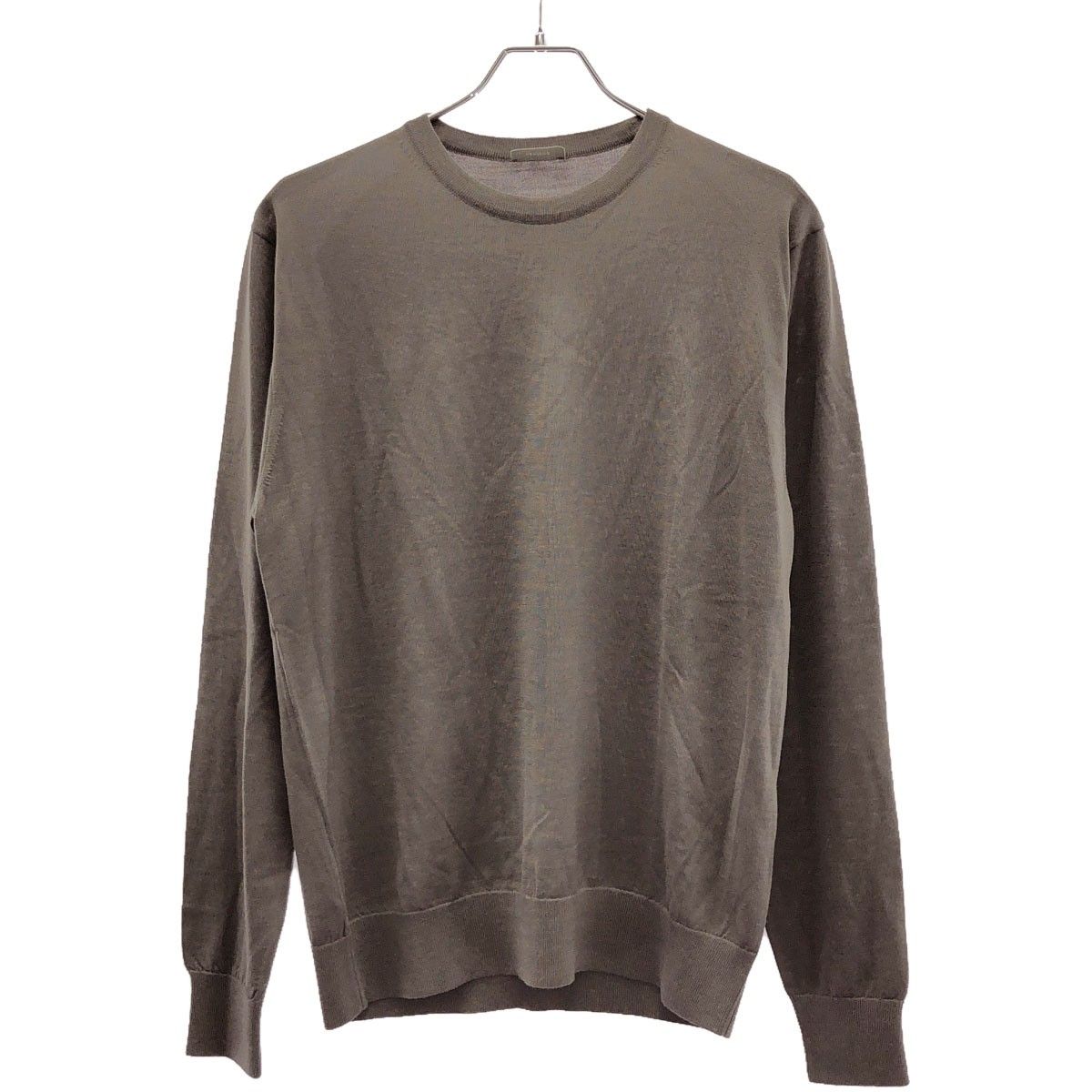 nomiamo ノミアモ NOMD1 PIETRA SERENA ウールハイゲージニットセーター ベージュ系 M - メルカリ