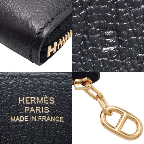 HERMES - エルメス ジップアンゴー コンパクト シェーヌダンクル
