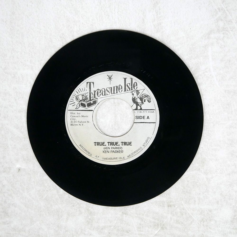 US盤 KEN PARKER/TRUE, TRUE, TRUE/TREASURE ISLE NONE 7 - メルカリ