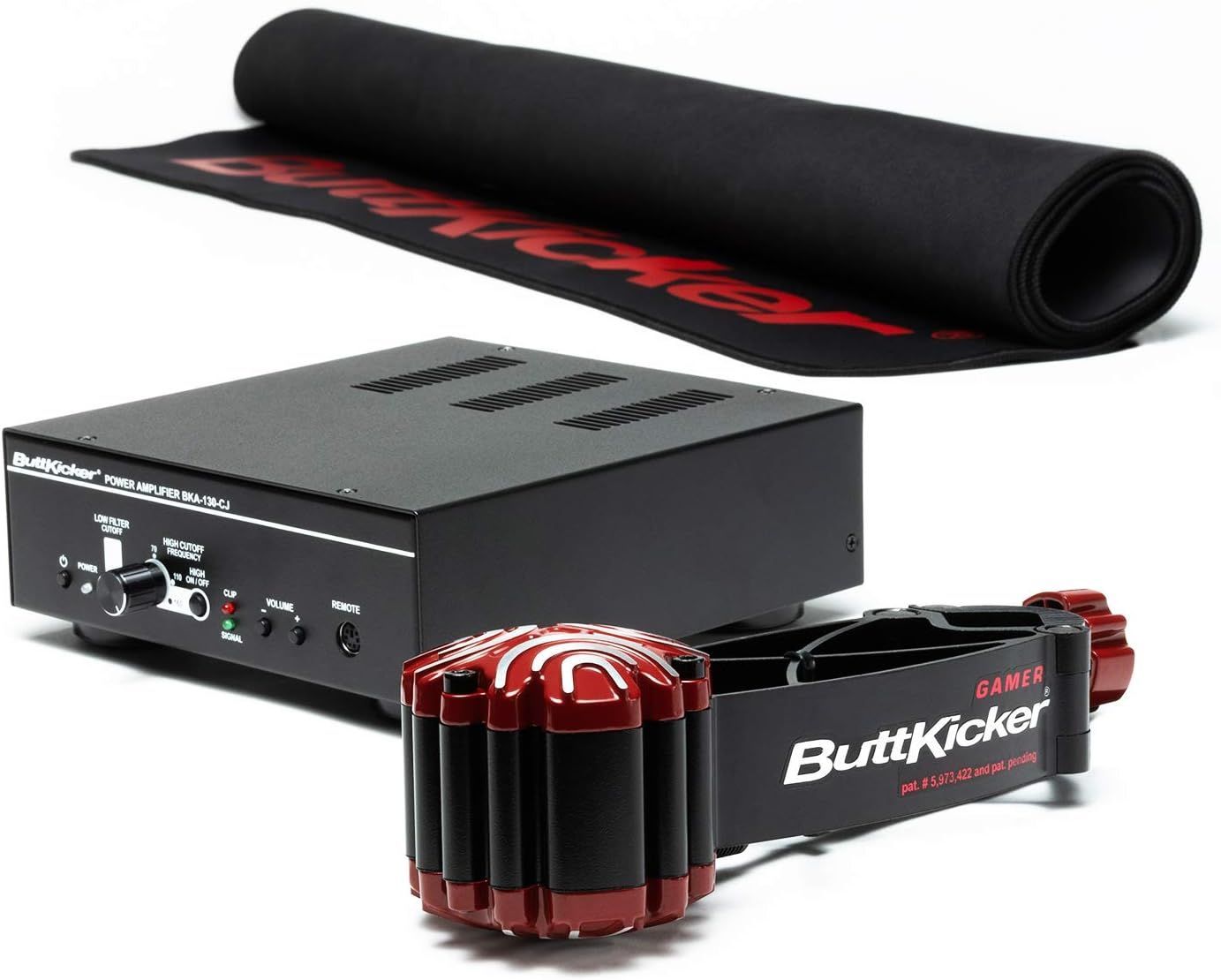 【新古品・未使用品】ButtKicker Gamer2 for Japan with mat サウンド連動型 振動フィードバックデバイス PC ...