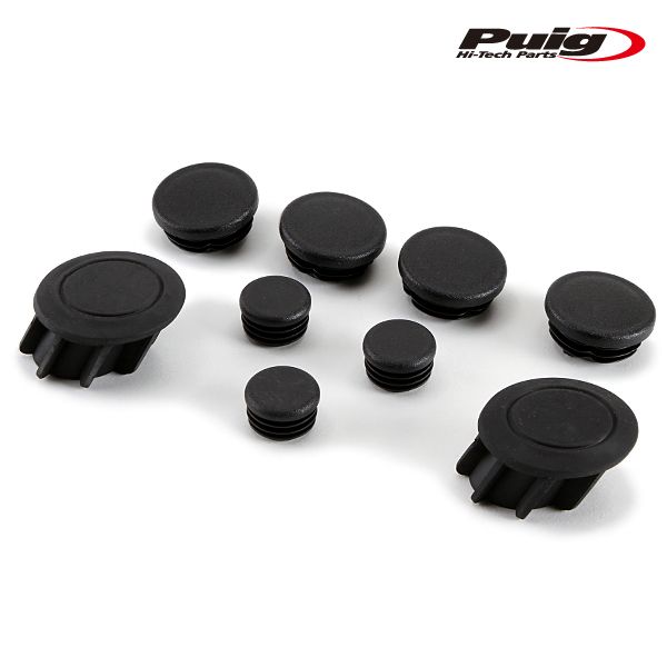 Puig 9332N CHASSIS CAPS [BLACK] BMW R1200GS/ADVENTURE/RALLYE/EXCLUSIVE ...