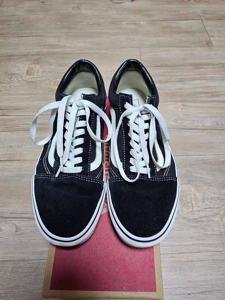 VANS(バンズ) オールド 学校 黒 （ 265 ） - メルカリ