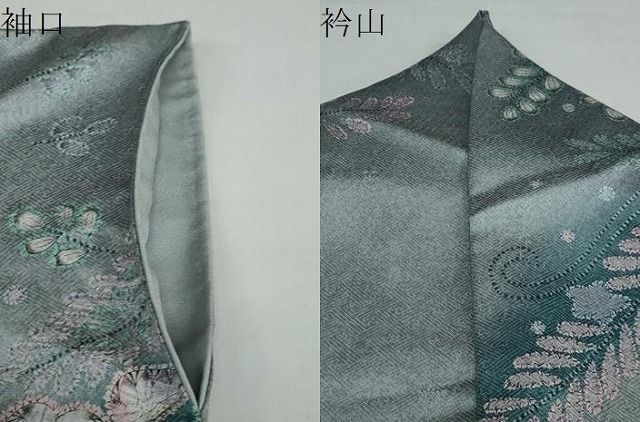 平和屋着物○訪問着 辻が花 暈し染め 金彩 正絹 逸品 DAAW5778ud