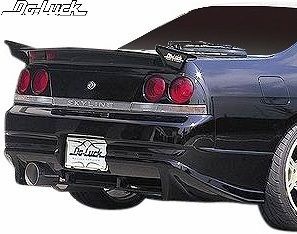 【M's】 日産 R33 スカイライン ECR33 (1993y-1998y) Do-Luck リアバンパースポイラー FRP 未塗装 ドゥー ...