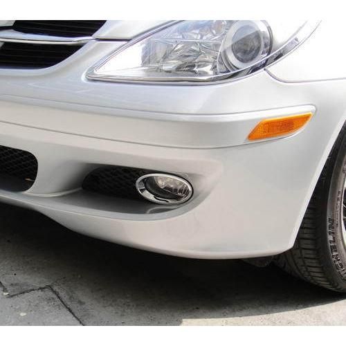 メルセデス ベンツ メッキ フォグランプ フォグライト リング R171 SLK200 SLK280 SLK350 SLK55 SLKクラス ...