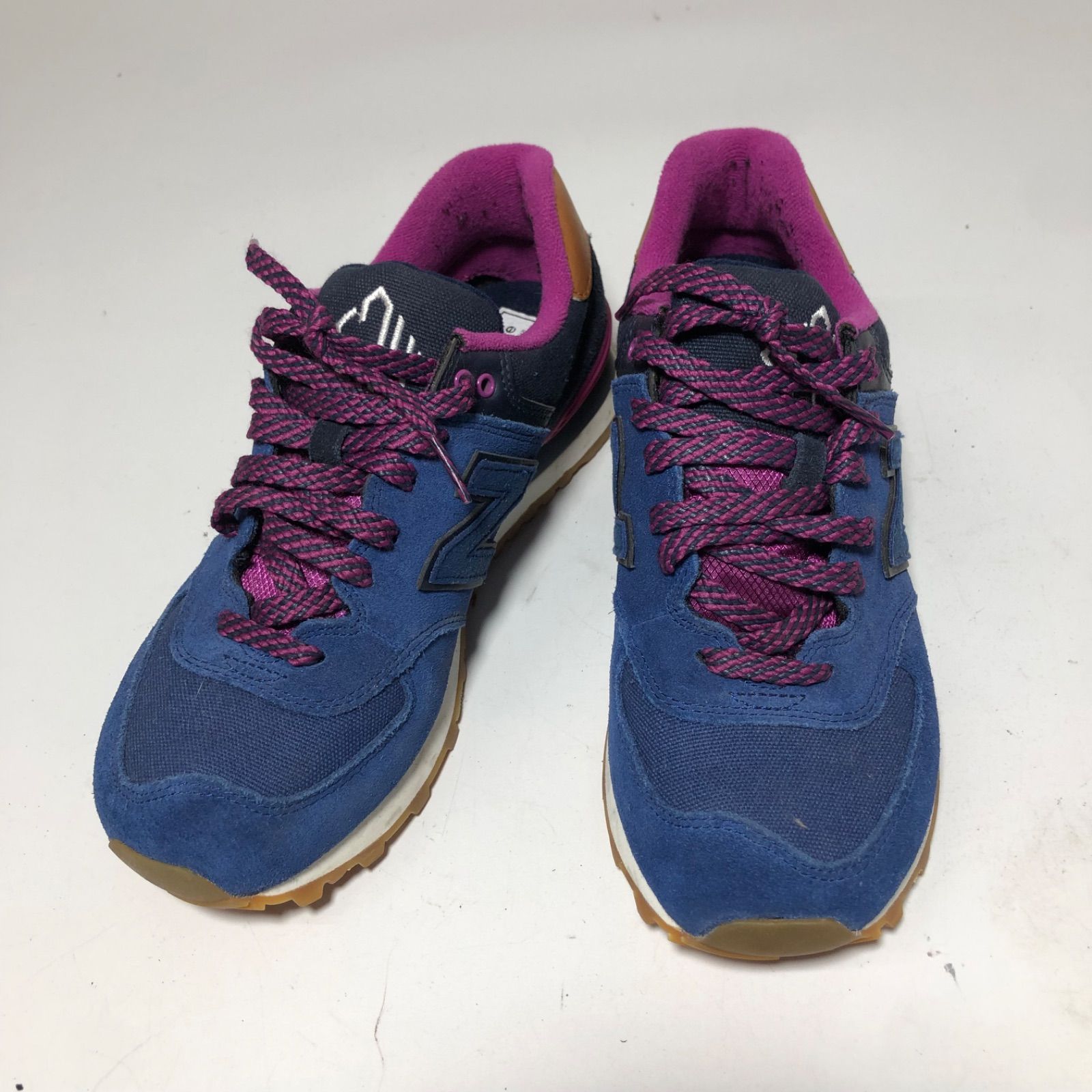 M1111-23-3 new balance ニューバランス 靴 シューズ スニーカー ブルー パープル 24.5 - メルカリ