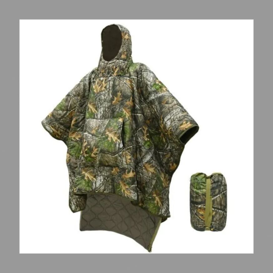 アウトドア保温迷彩寝袋マント式迷彩寝袋携帯登山キャンプ旅行 最も