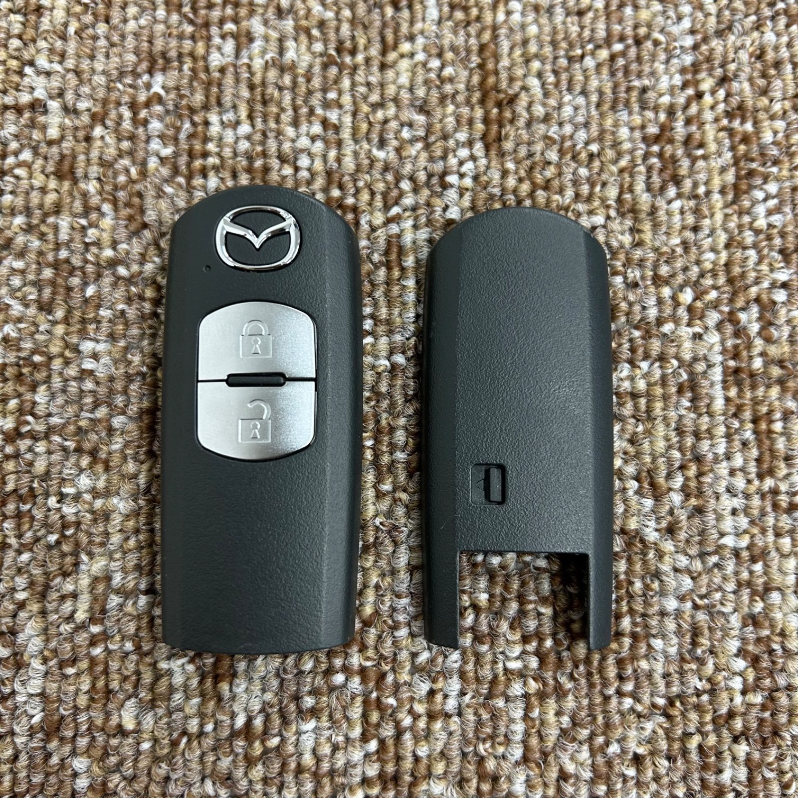 マツダ 純正スマートキー 2ボタン CX デミオ アテンザ アクセラ ロードスター等々 007－AD0231 SKE13D-02 - メルカリ