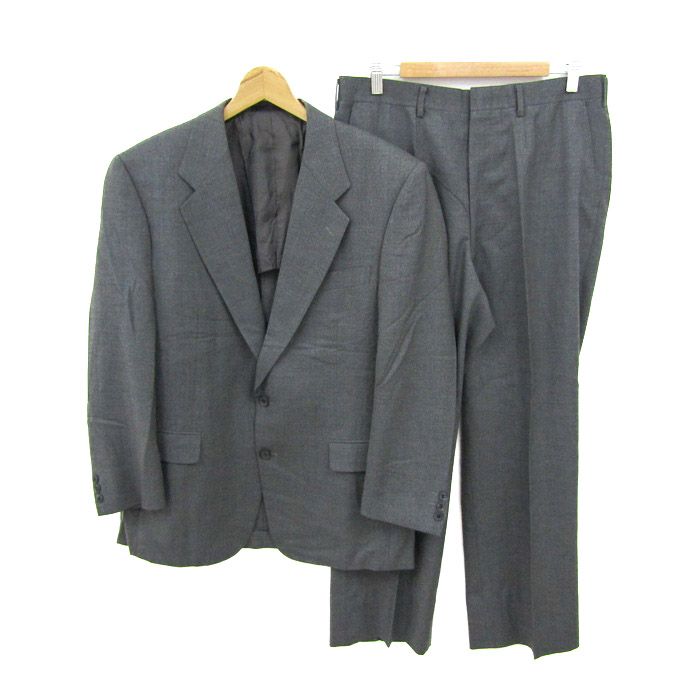 トロイ スーツ セットアップ ウール100% ジャケット パンツ 上下セット 記名有 メンズ 96AB5サイズ グレー系 TROJAN 【中古】 - メルカリ