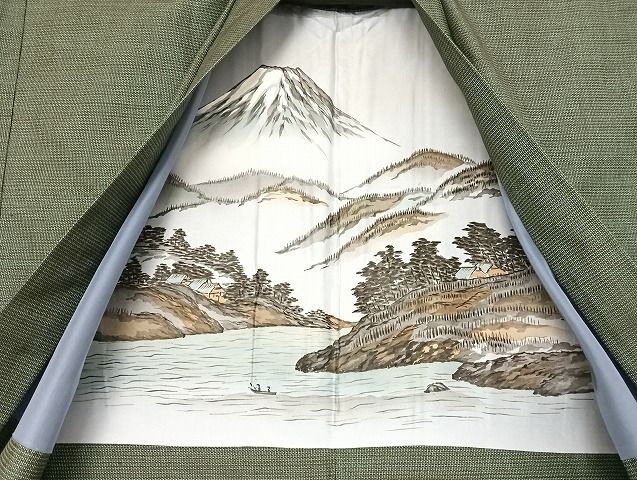 平和屋着物○男性 紬 120亀甲 総詰め 正絹 逸品 未使用 CAAX5988gh 平和