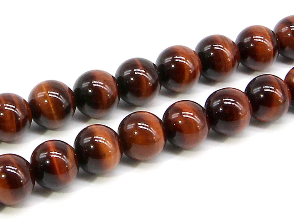「1連 15cm」 AAA レッドタイガーアイ 10mm パワーストーン バラ売り 天然石 パワーストーン 連売り ビーズ - メルカリ