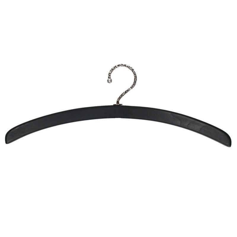 クロムハーツ   EBONY CLOTH HANGER スクロールシルバーフックエボニーハンガー 中古 SS07 クロムハーツ EBONY CLOTH HANGER スクロールシルバーフックエボニー