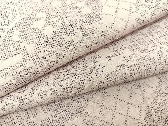平和屋着物○本場結城紬 重要無形文化財 100亀甲 飛び亀甲 吉祥文 正絹