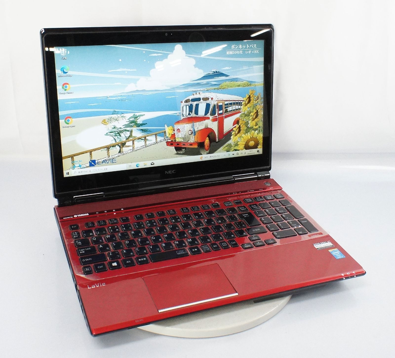 Core i7 4700MQ/NEC LaVie L LL750/SSR PC-LL750SSR/2.4GHz/メモリ16GB/SSD256GB HDD1TB/Windows10ノート PC ...